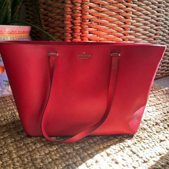 kate spade | Bags | Kate Spade Cherry Red Tote | Poshmark